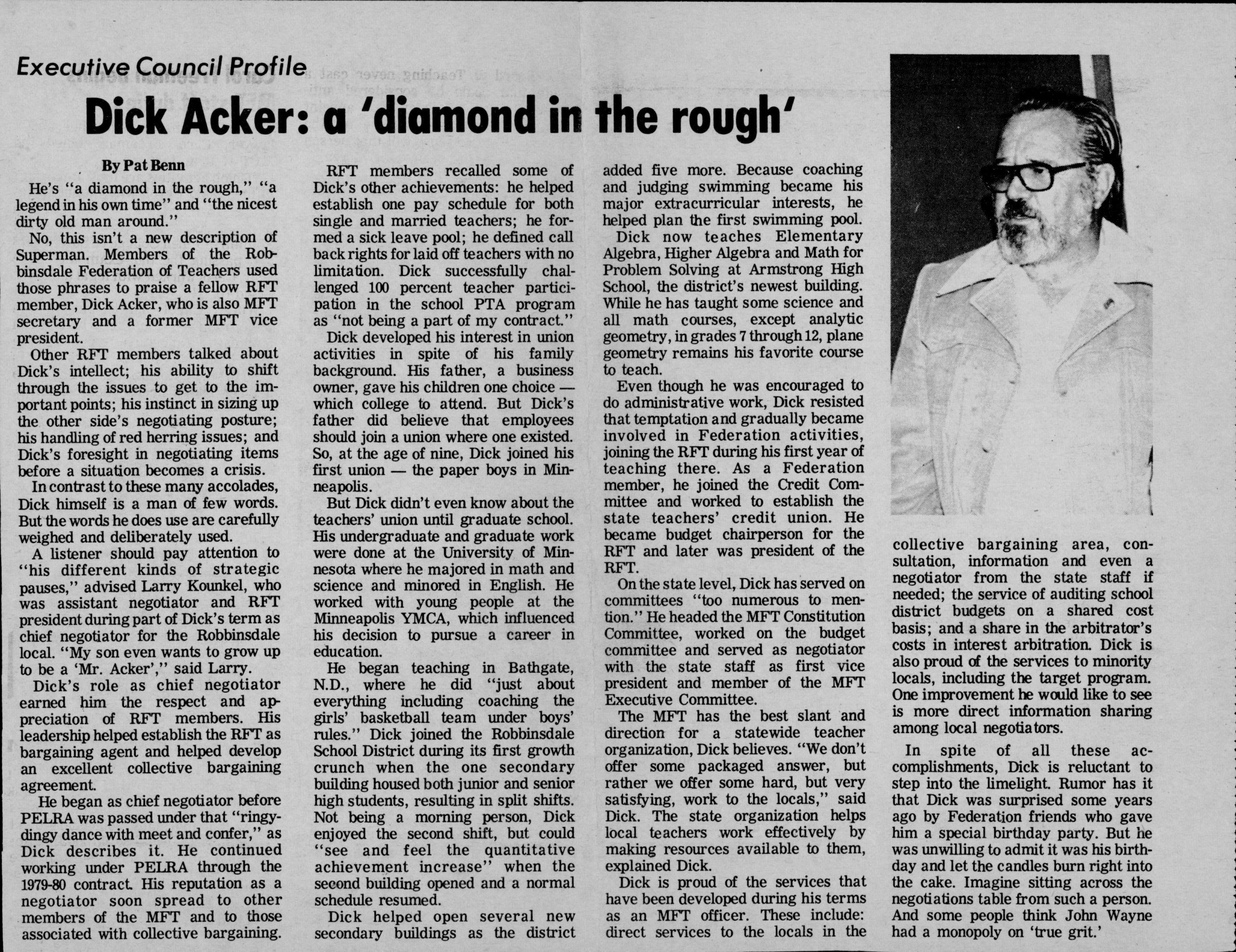 File# FF000.0 Ackerman, Dick – Robbinsdale Historical Society